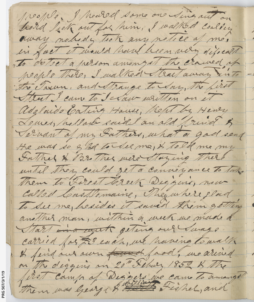 Reminiscences of John Bowyer Bull • Manuscript • State Library of South Australia