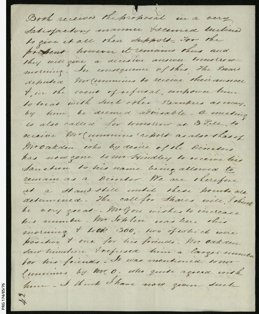 George Fife Angas : SUMMARY RECORD • Mixed material • State Library of ...