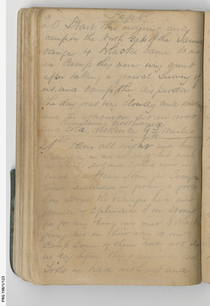Diary of Thomas Smith • Manuscript • State Library of South Australia