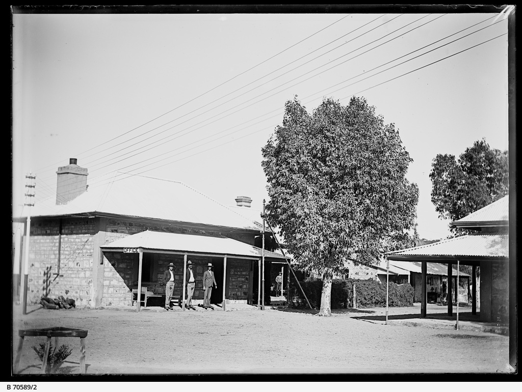 Buildings at Alice Springs • Photograph • State Library of South Australia