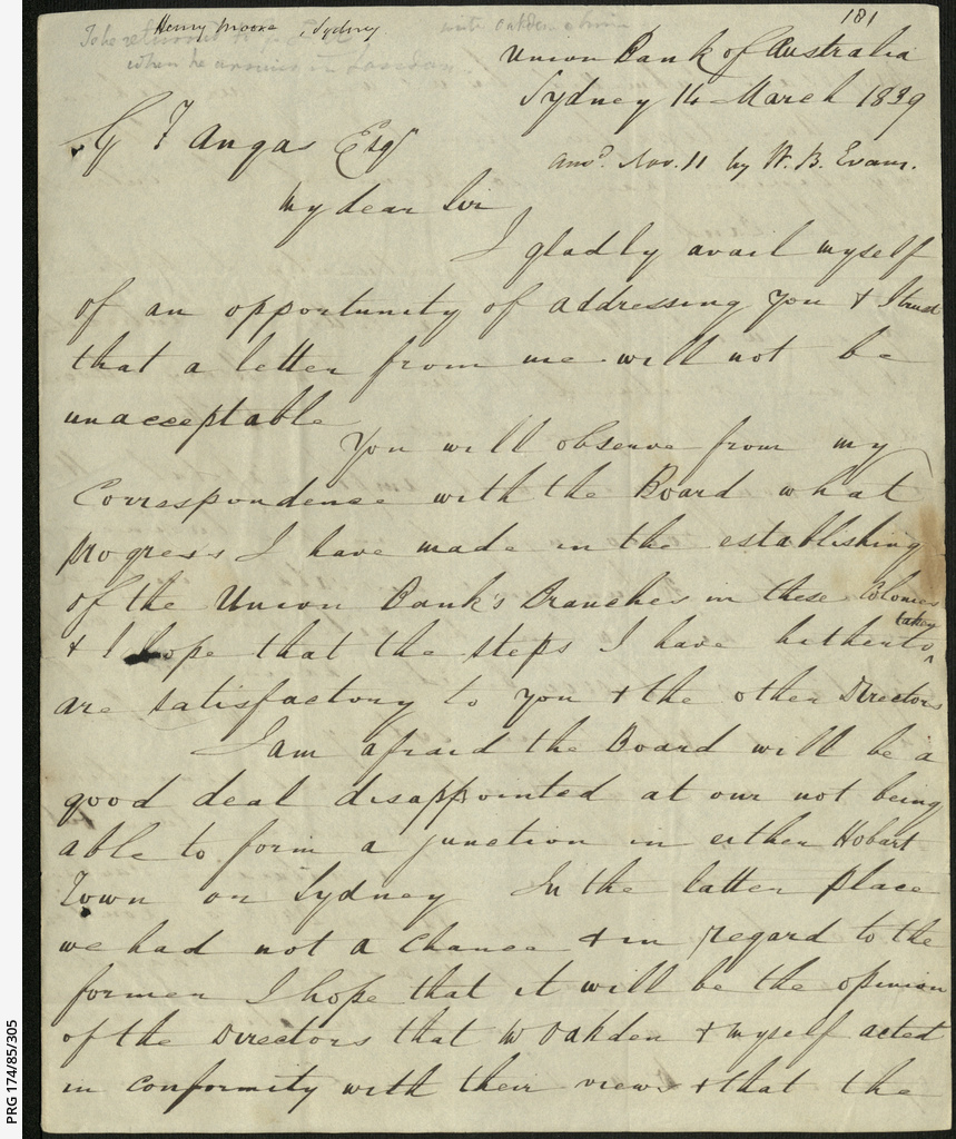 George Fife Angas : SUMMARY RECORD • Mixed material • State Library of ...