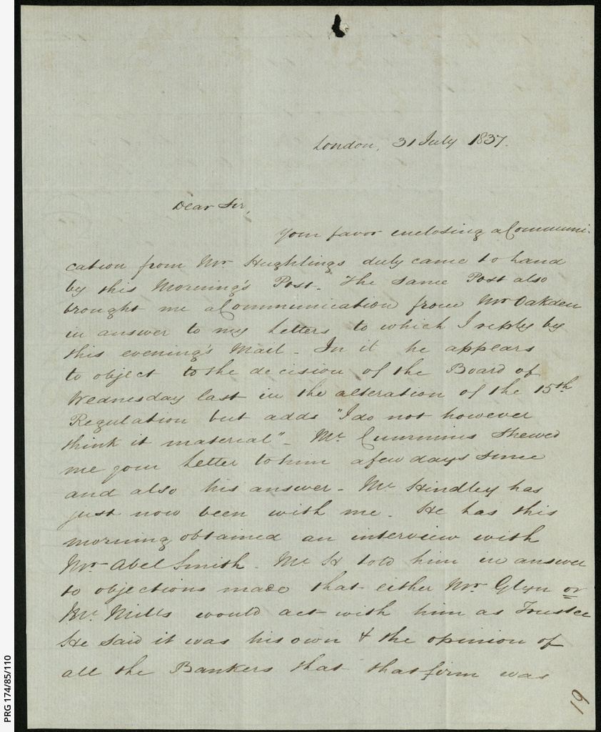 George Fife Angas : SUMMARY RECORD • Mixed material • State Library of ...