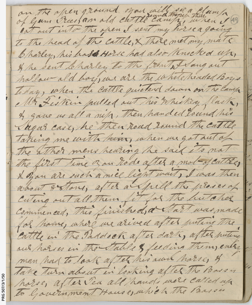 Reminiscences of John Bowyer Bull • Manuscript • State Library of South Australia