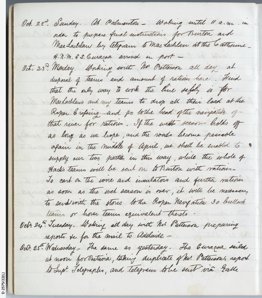 Diary of Walter Rutt • Manuscript • State Library of South Australia