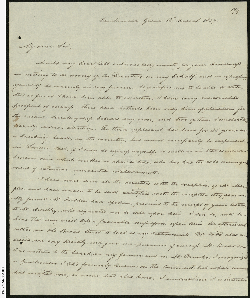 George Fife Angas : SUMMARY RECORD • Mixed material • State Library of ...